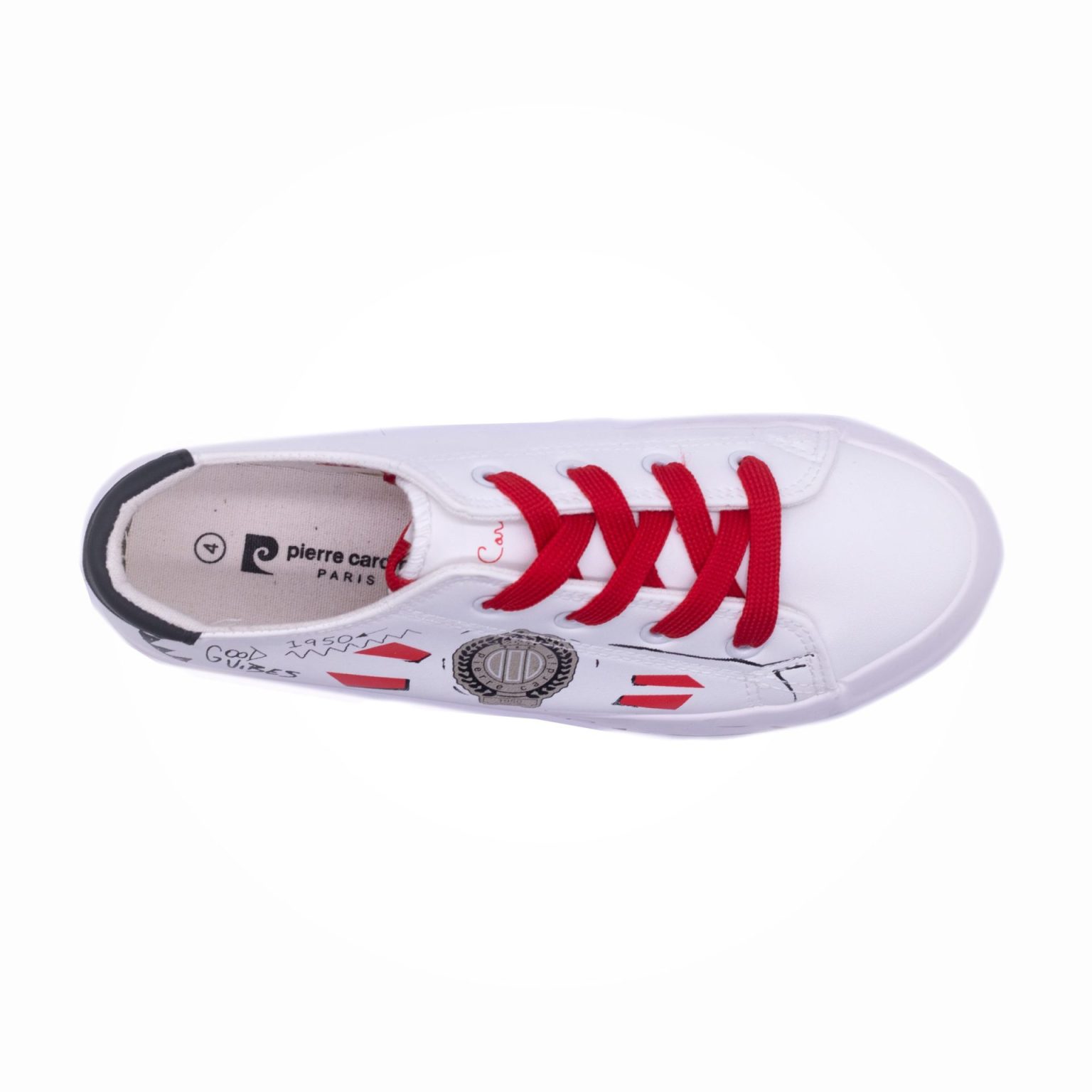 Pierre Cardin Fabiani Sneaker White - Shoe Street